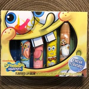SpongeBob Squarepants | Makeup | Spongebob Mega Lip Balm Set | Poshmark
